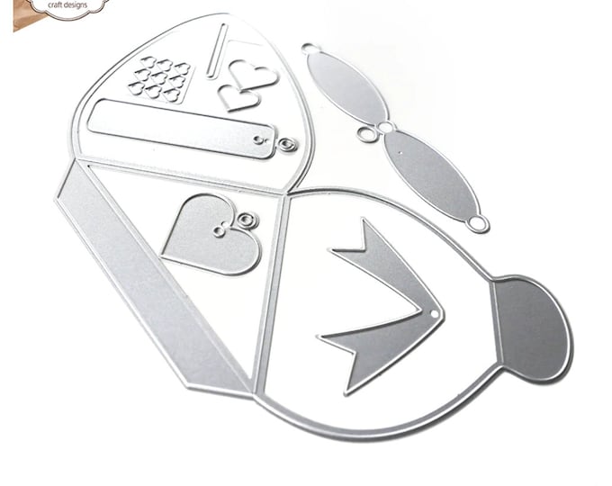 Bon Bon Box Large 2047 Elizabeth Craft Designs - Etsy