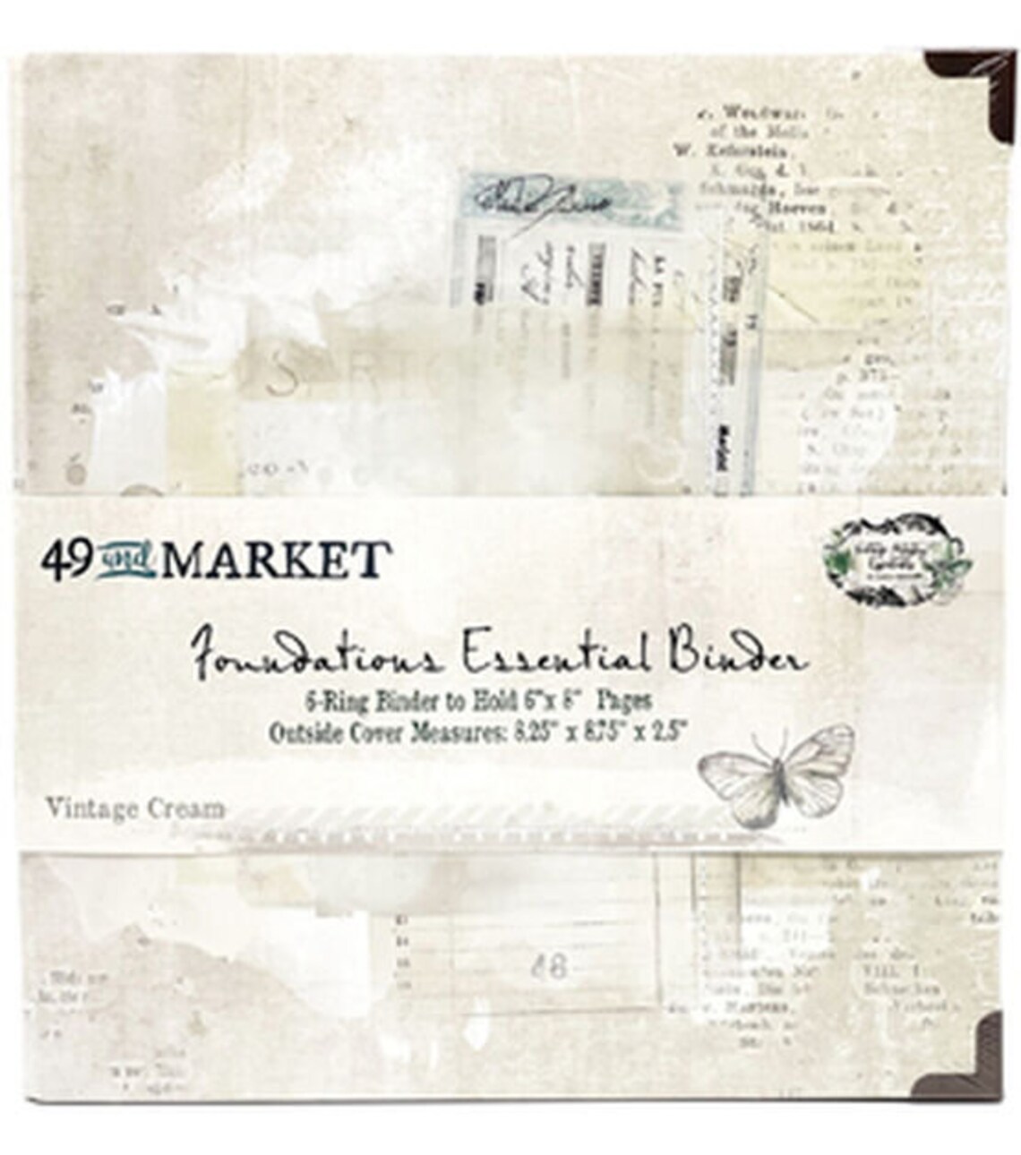 Foundations Essential Binder 49 and Market in Vintage Cream - Etsy