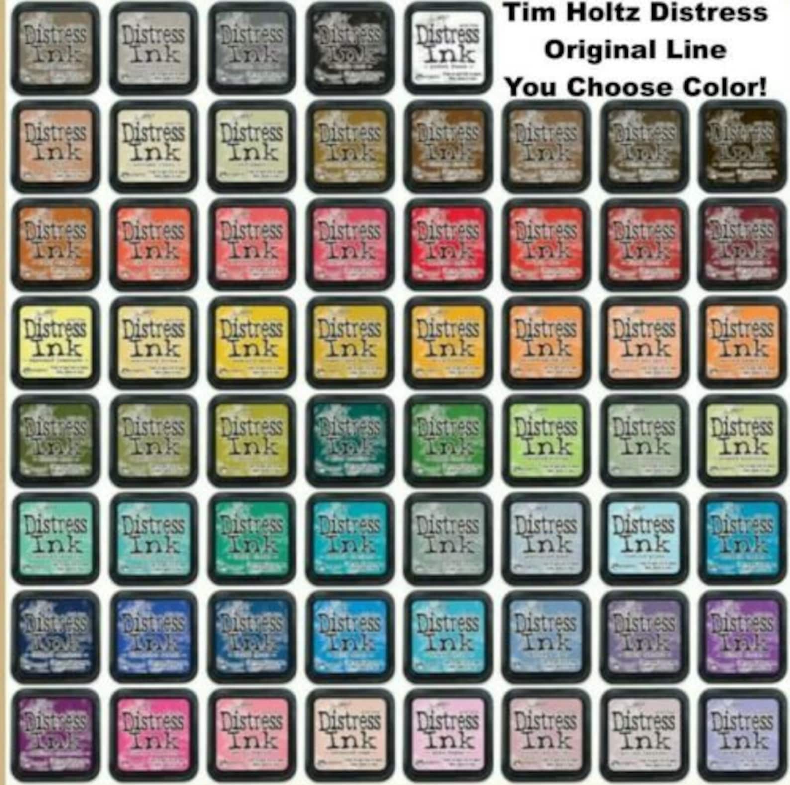 DISTRESS Ink Various Colors Tim Holtz Ranger: Uncharted Mariner ...