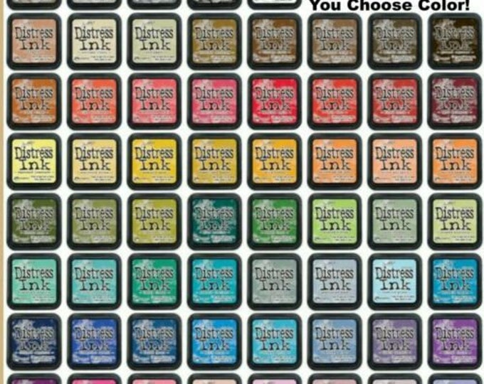 DISTRESS Ink Various Colors Tim Holtz Ranger: Uncharted Mariner ...