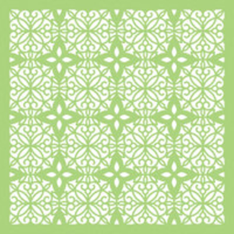 Template Kaisercraft 6"x6" Designer Template; Adventure, Fern, Grunge ...