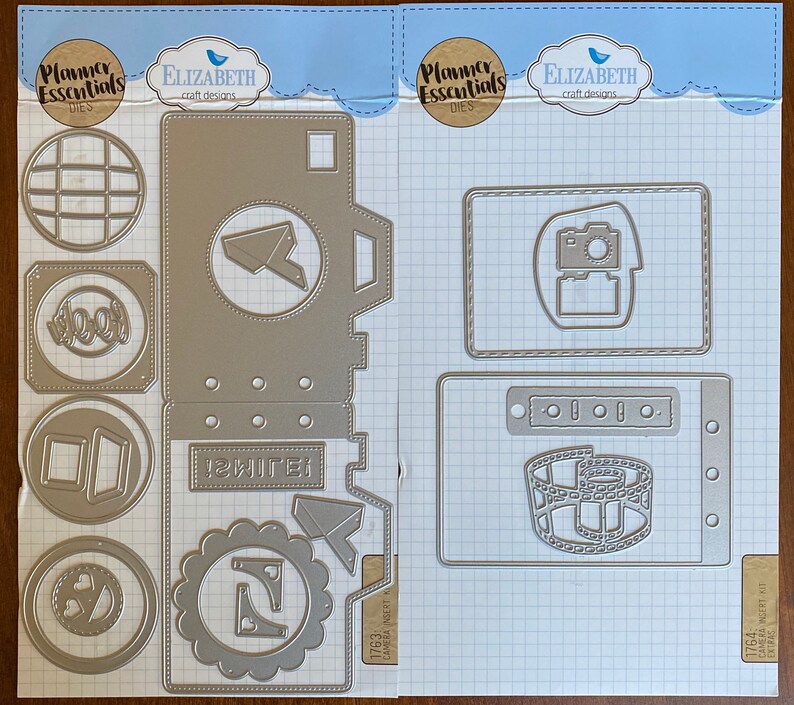 ECD Camera Insert Kit and Dies. Elizabeth Craft Designs | Etsy