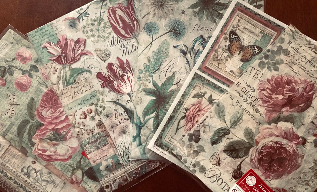 Stamperia Rice Paper A4 Rice Paper Decoupage Paper | Etsy