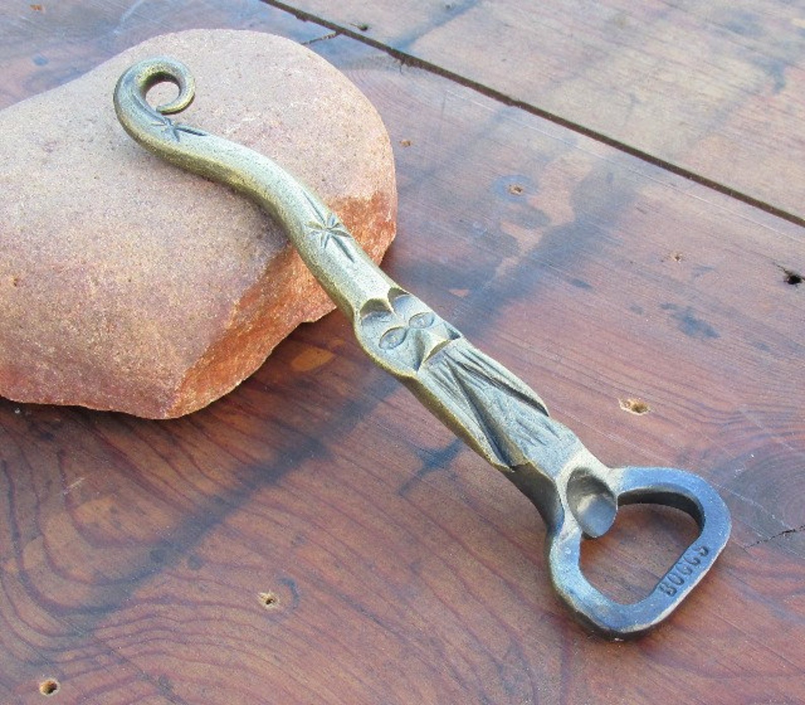 Hand Forged Wizard Bottle Opener - Etsy