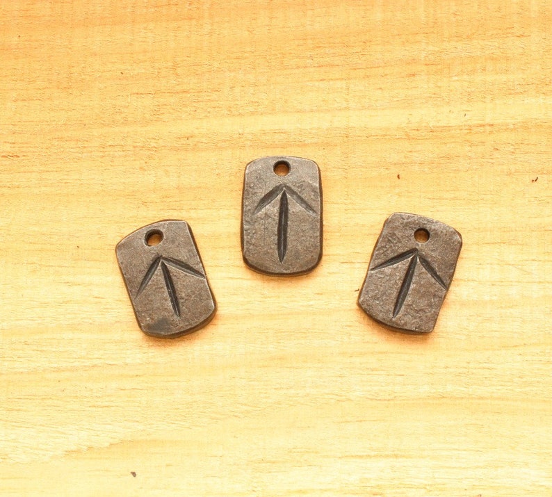 Tyr Rune Hand Forged Iron Rune | Etsy