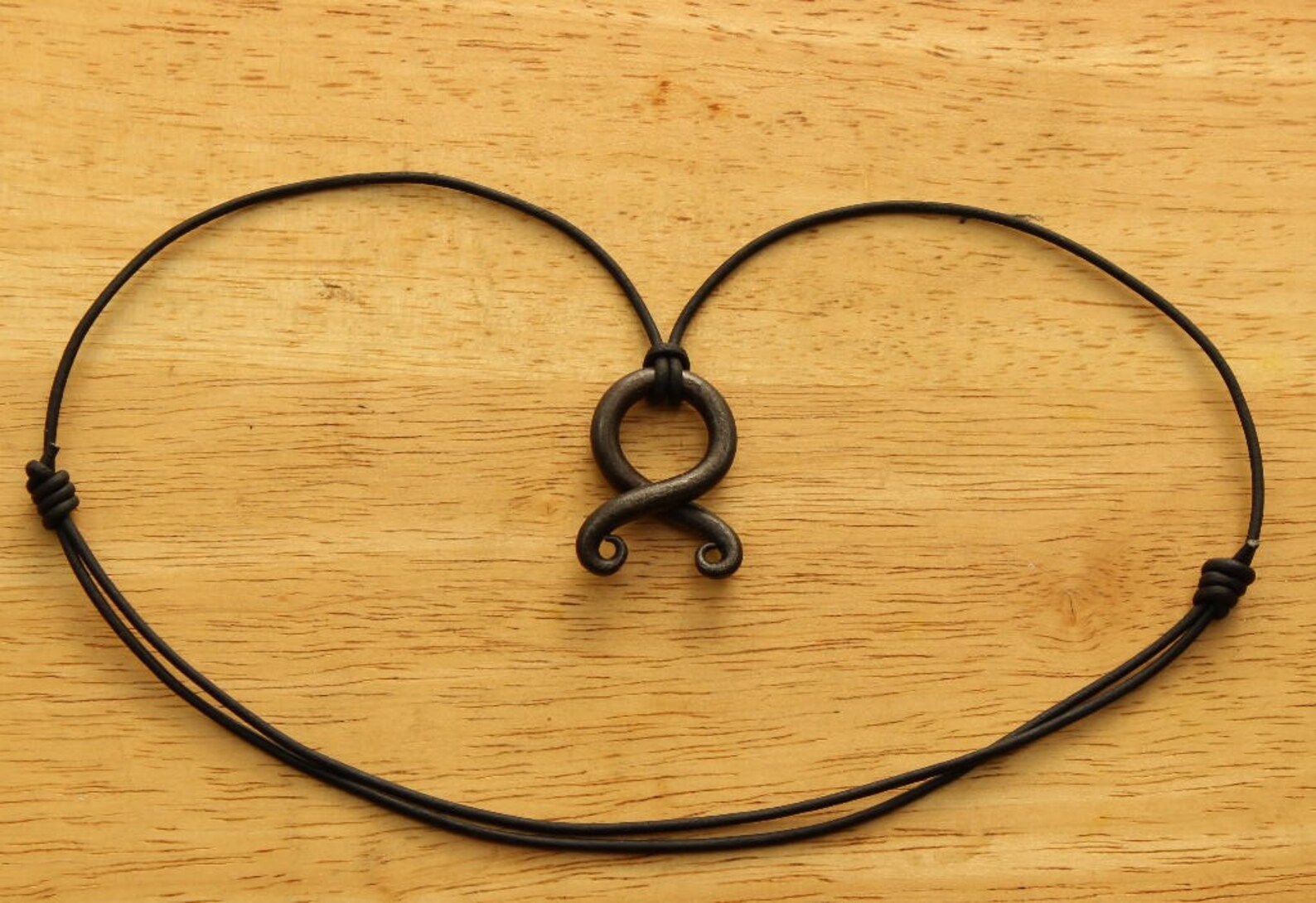Hand Forged Iron Troll Cross - Handcrafted Jewelry by Blacksmith Gerald ...