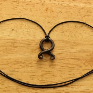 Hand Forged Iron Troll Cross - Handcrafted Jewelry by Blacksmith Gerald ...