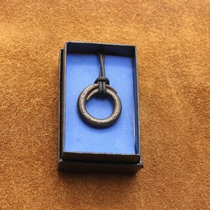 Small Circle of Gaia Mother Earth Gaea Hand Forged Iron Jewelry - Etsy