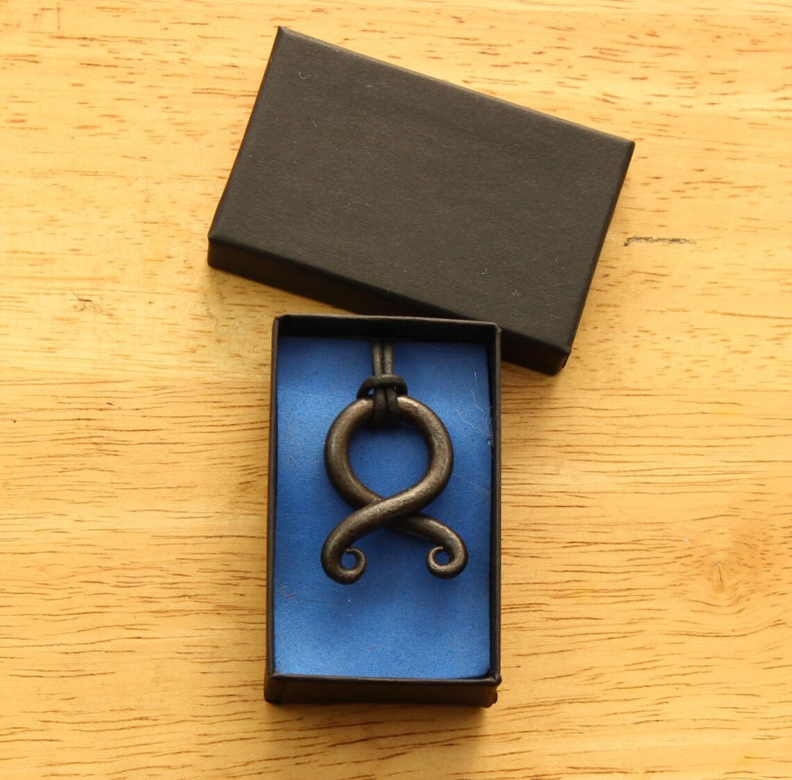 Hand Forged Iron Troll Cross - Handcrafted Jewelry by Blacksmith Gerald ...