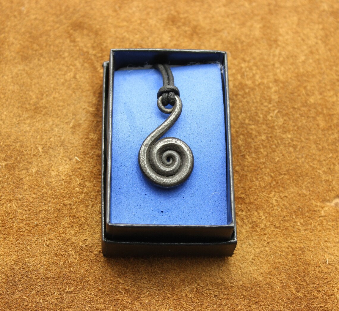 Hand Forged Sun Spiral - Etsy