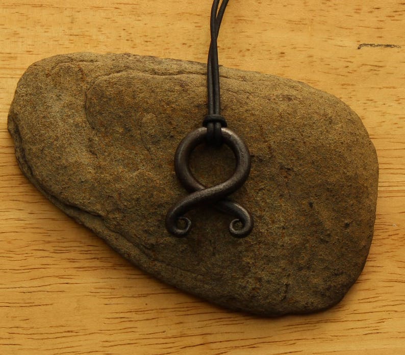 Hand Forged Iron Troll Cross Handcrafted Jewelry by | Etsy