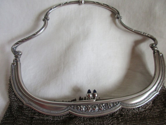 VICTORIAN Chain Mesh Purse - Gem