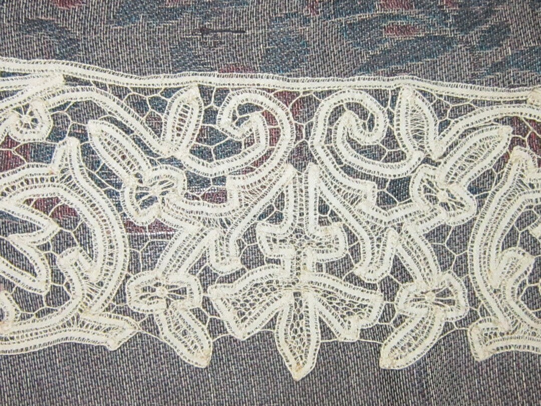 HAND LACE Vintage Scarf Border - Etsy