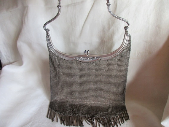 VICTORIAN Chain Mesh Purse - Gem