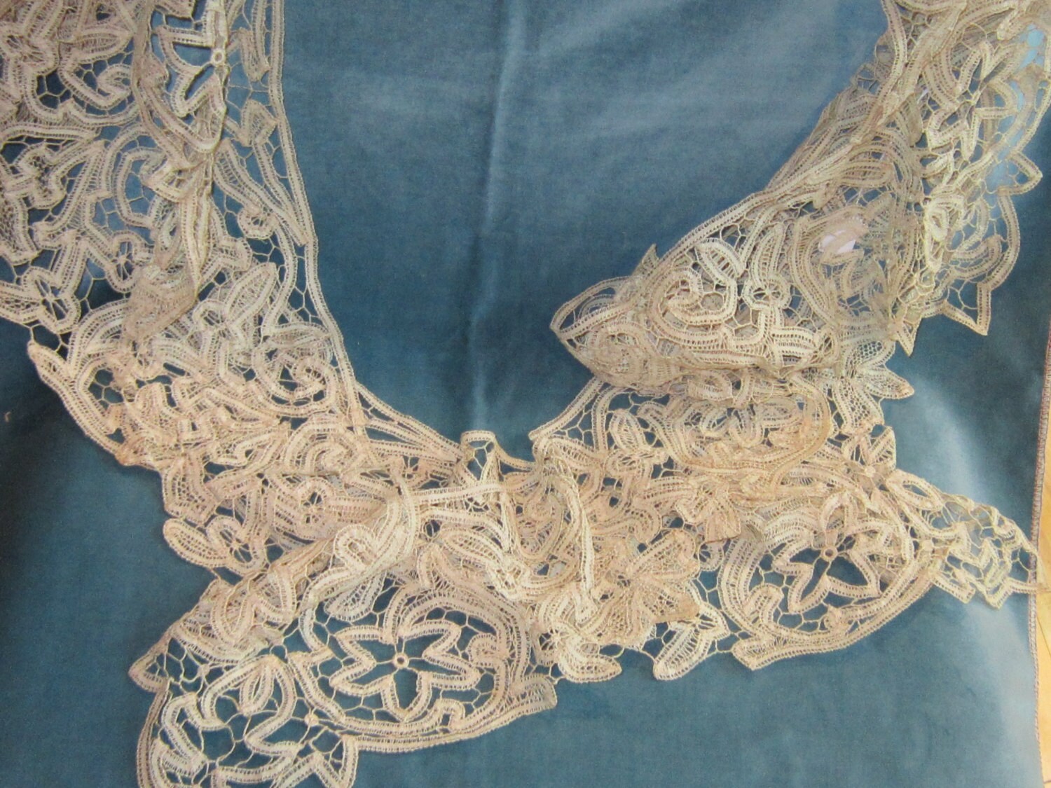 HAND LACE Vintage Scarf Border - Etsy
