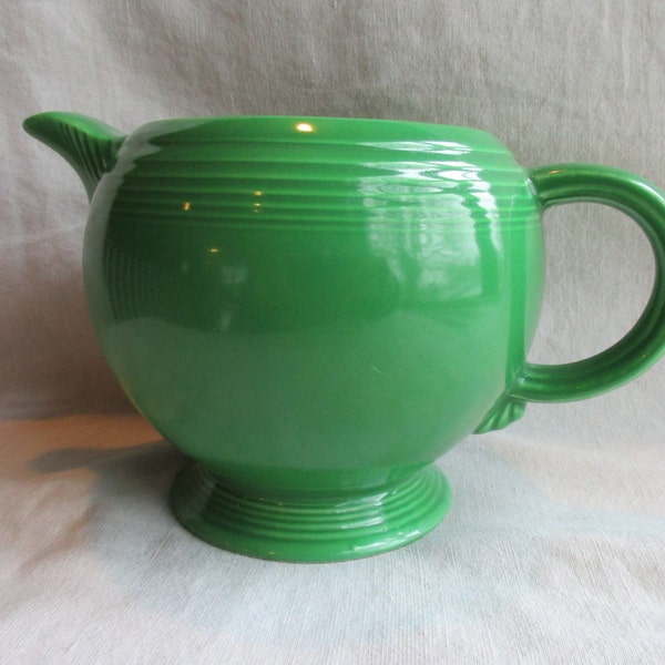 Vintage Fiesta Medium Green Teapot - Etsy
