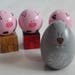 Natural Peg Big Bad Wolf Three Little Pigs, Fairy Tale Peg People, 3 ...