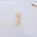 Wooden Standard Peg People Natural Peg Toy Male Peg Doll - Etsy