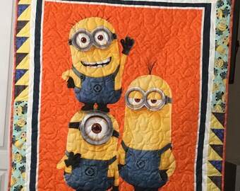 Minion Crib Bedding | Etsy