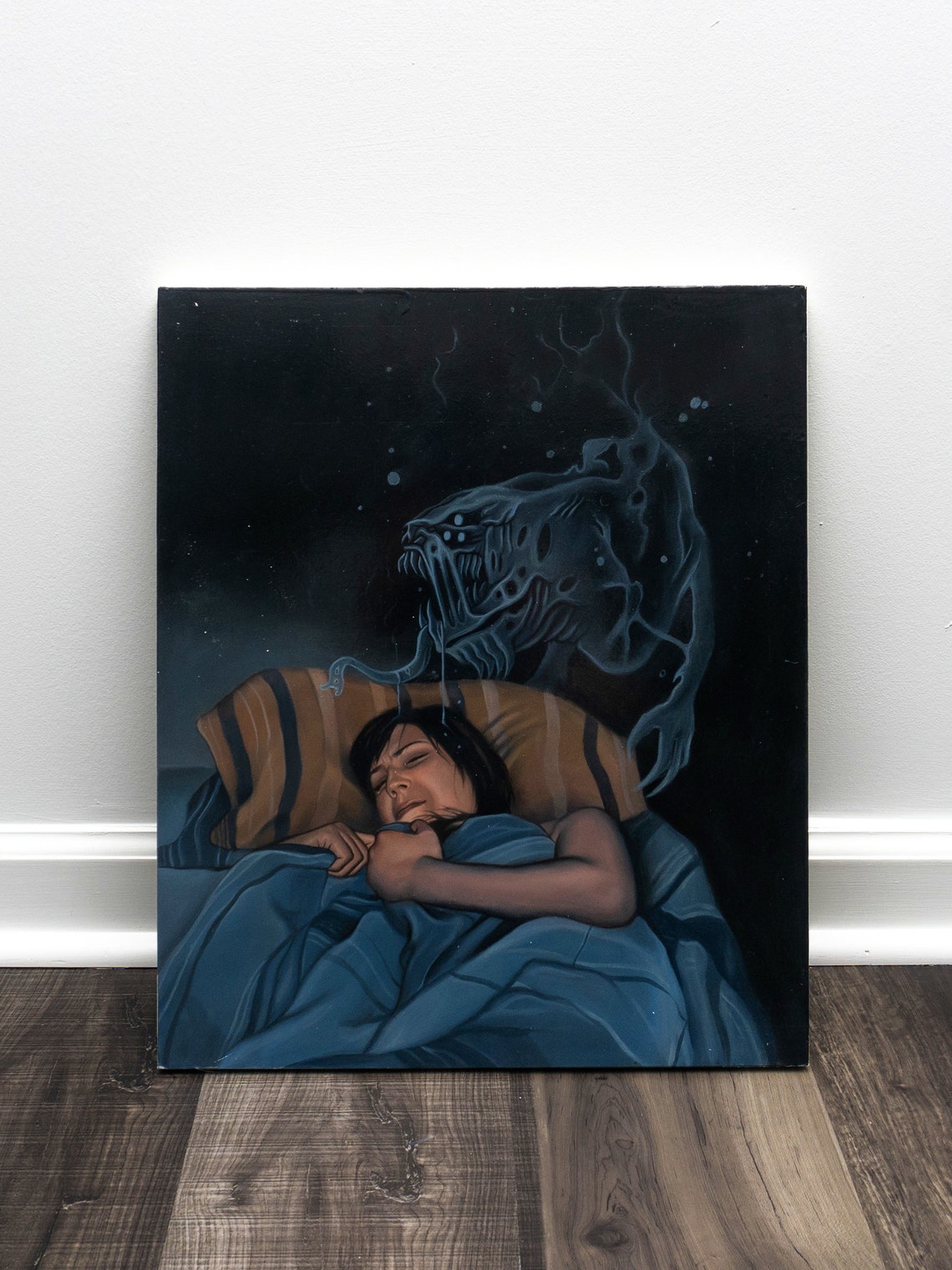 Clinophobia Original Oil Painting - Etsy