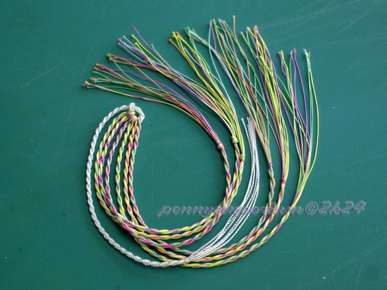 6 Dyneema EASY CRACK Whip Crackers Poppers, Black Light REACTIVE, Pick ...