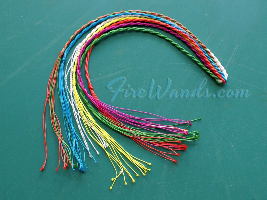 6 Dyneema EASY CRACK Whip Crackers Poppers, Pick Knot Size & Tailends ...