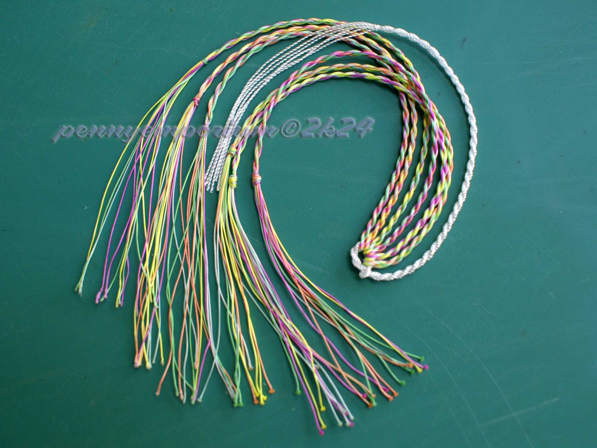 6 Dyneema EASY CRACK Whip Crackers Poppers, Black Light REACTIVE, Pick ...