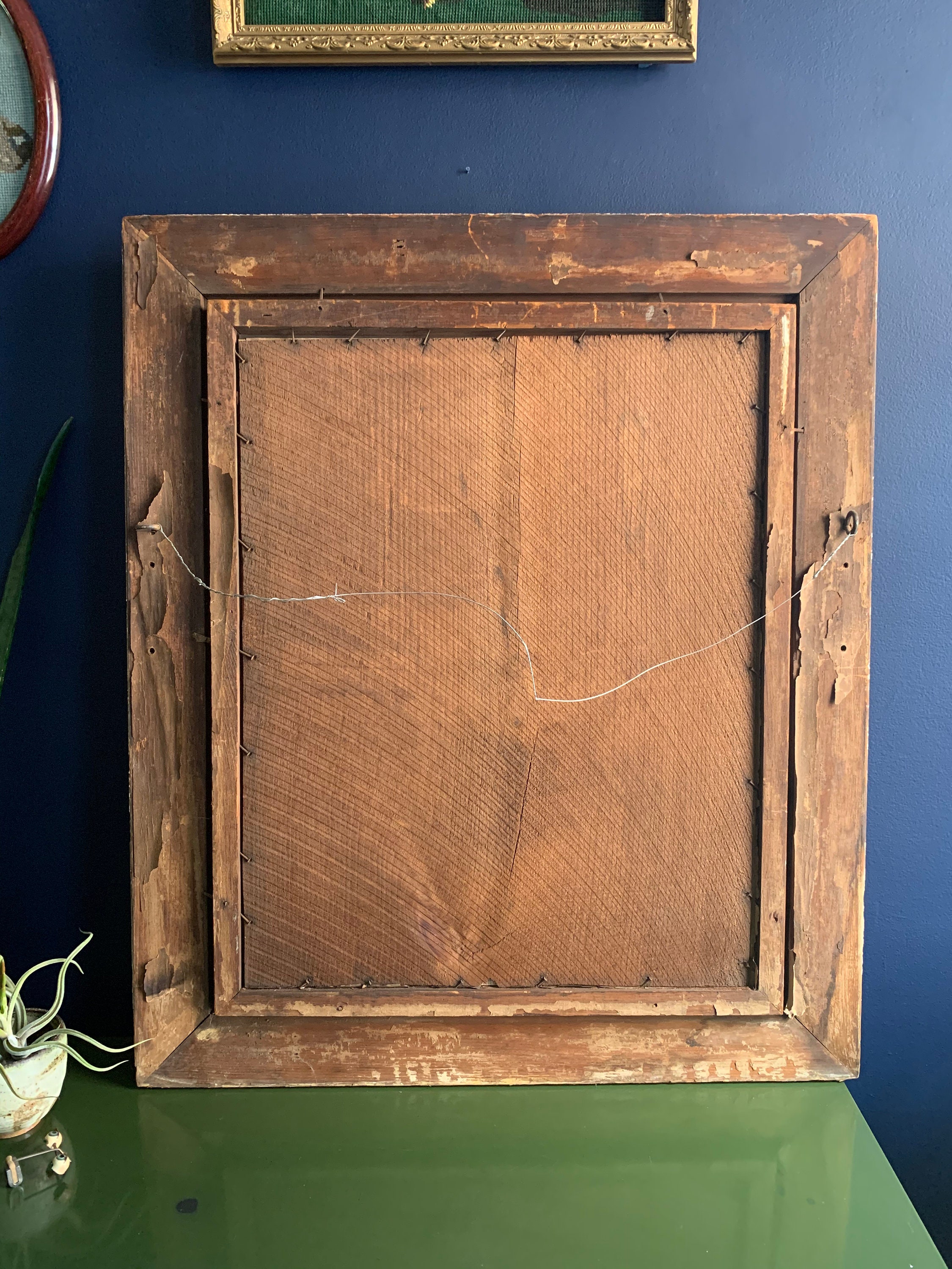 Antique Religious Needlework Sampler, Lords Prayer