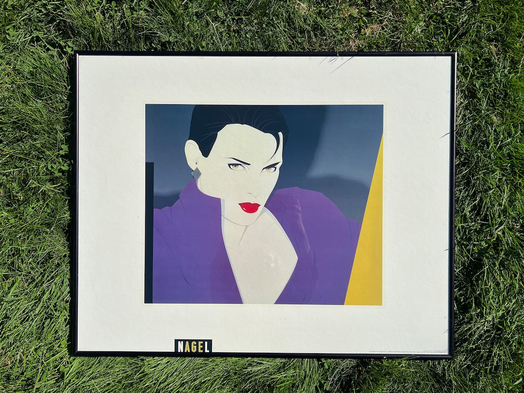 LOCAL PICKUP ONLY: Original Vintage Patrick Nagel Print, Professionally ...
