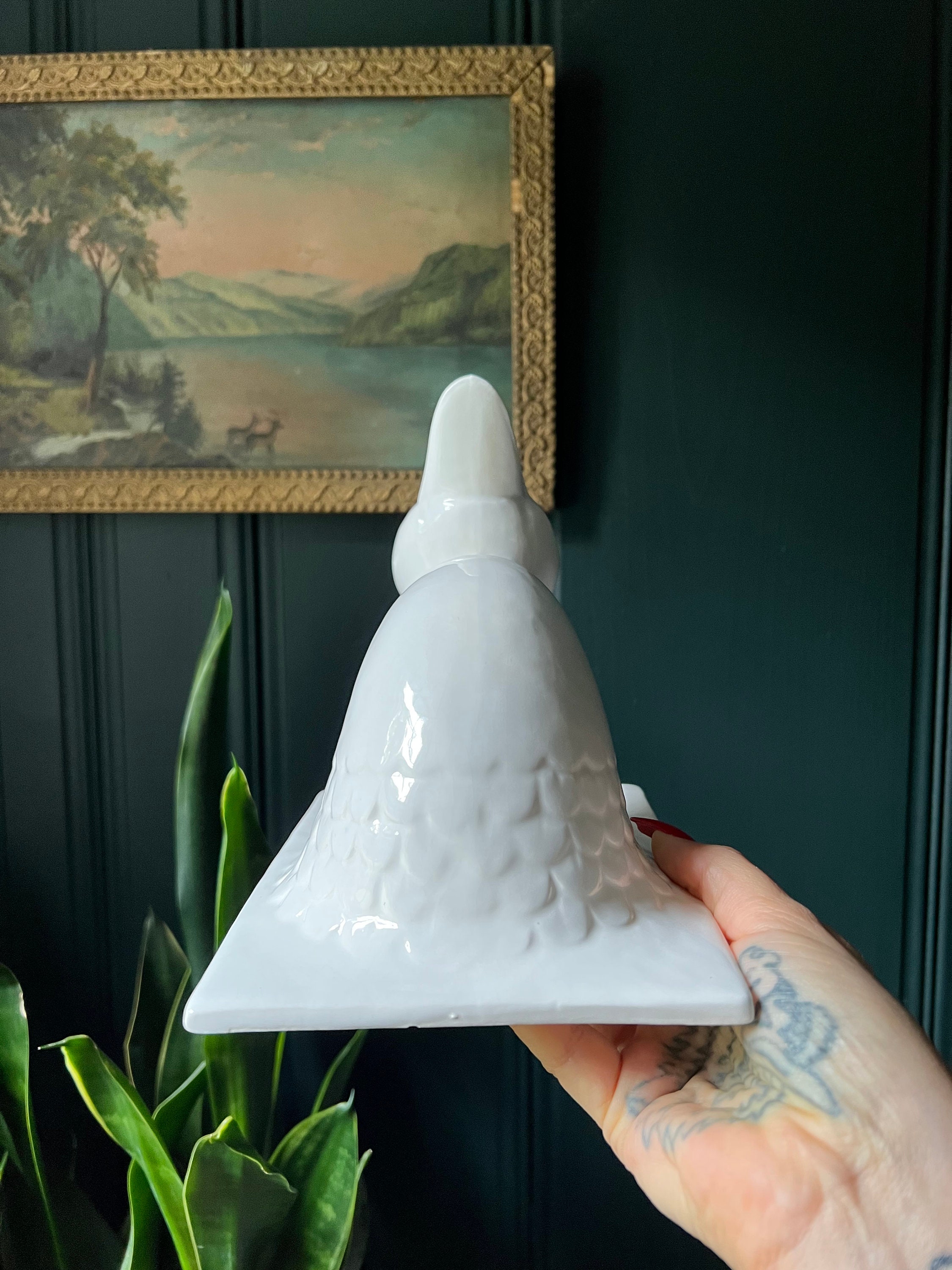 Large Vintage Ceramic Duck Wall Bust