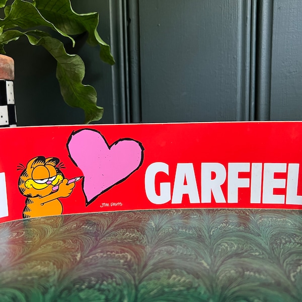 Vintage Garfield Stickers - Etsy