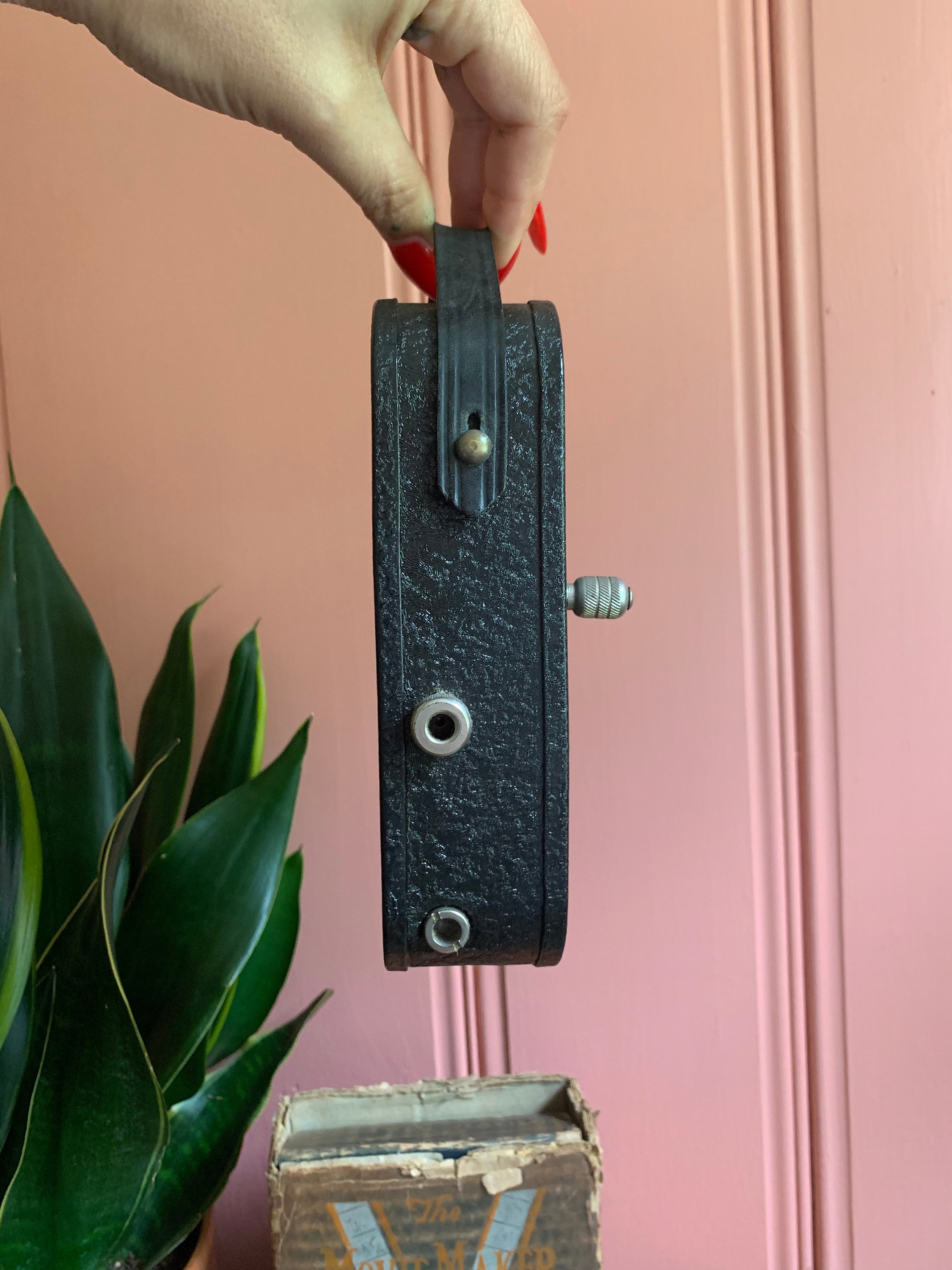 1930's Vitascope Movie Maker 16mm Hand Crank Camera With Original Box