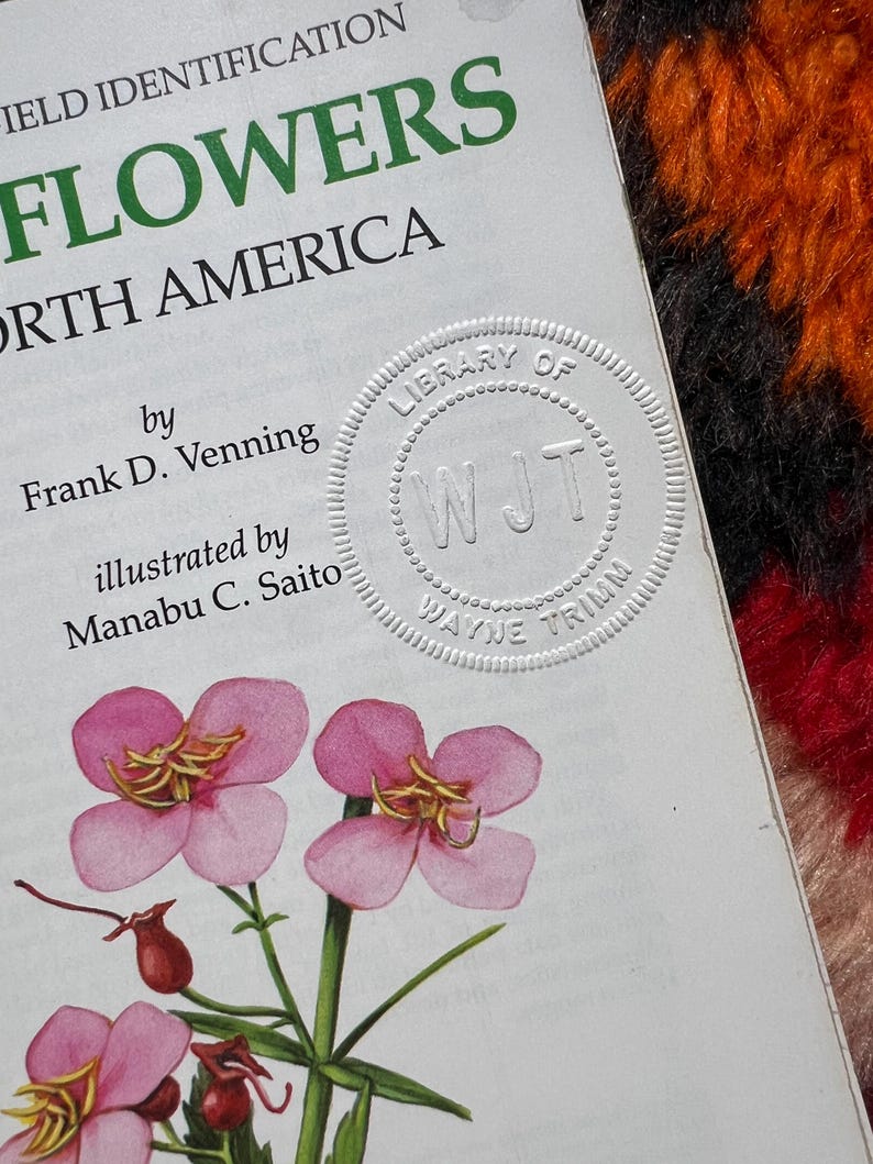1980's Guide to Field Identification Wildflowers of North America by ...