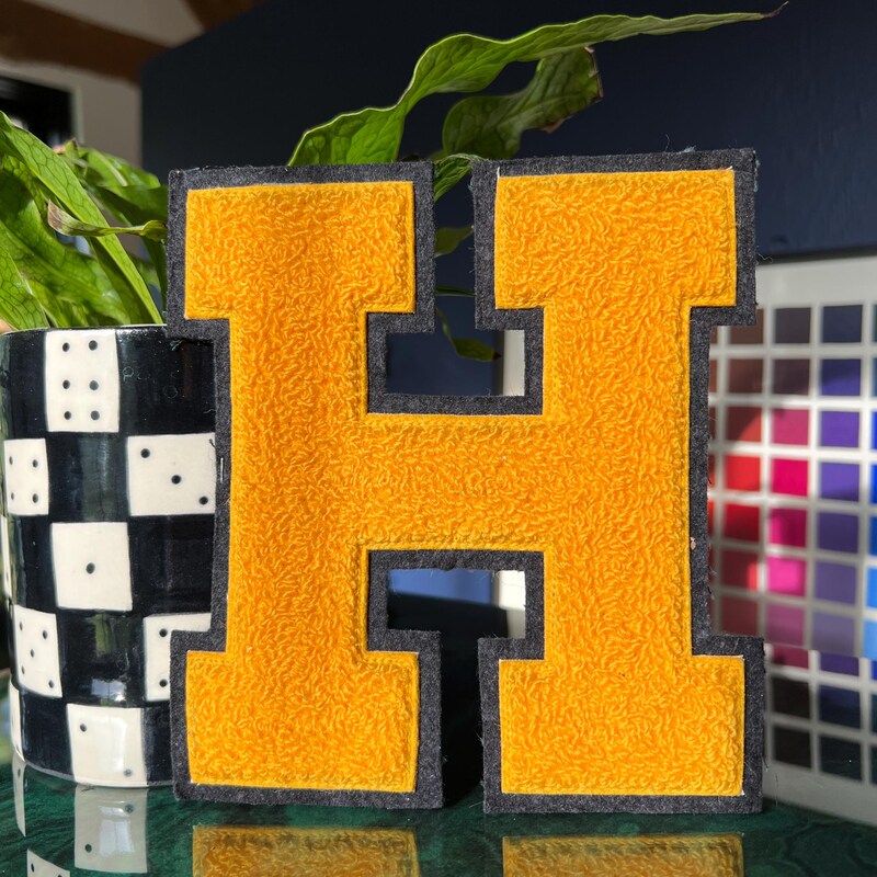 Letterman Patches - Etsy