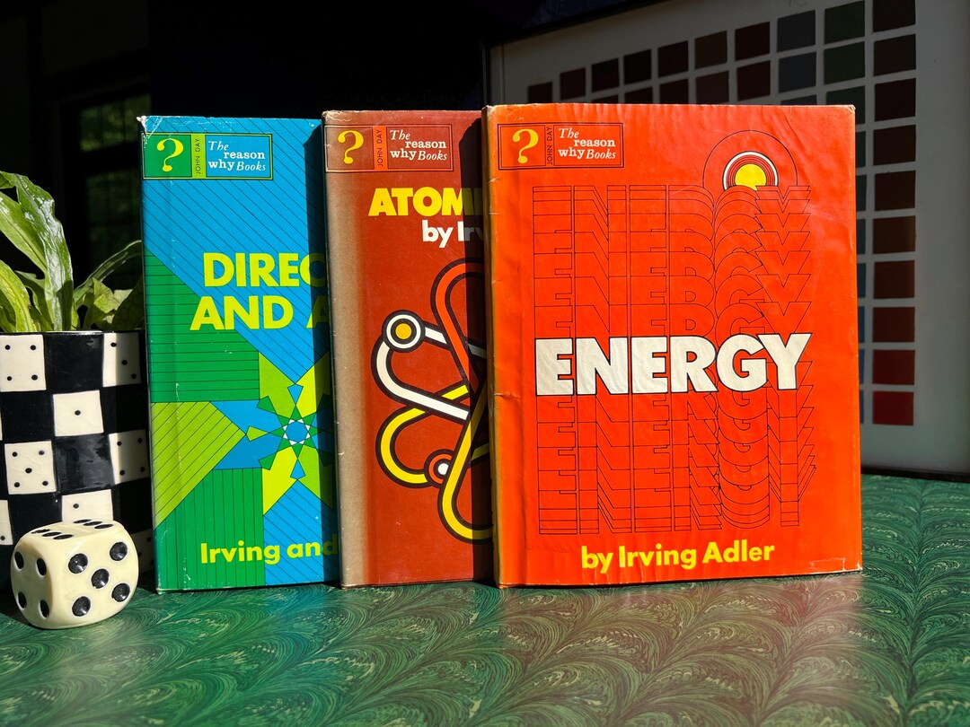Vintage "the Reason Why Books" Set: Energy, Atomic Energy, Directions ...
