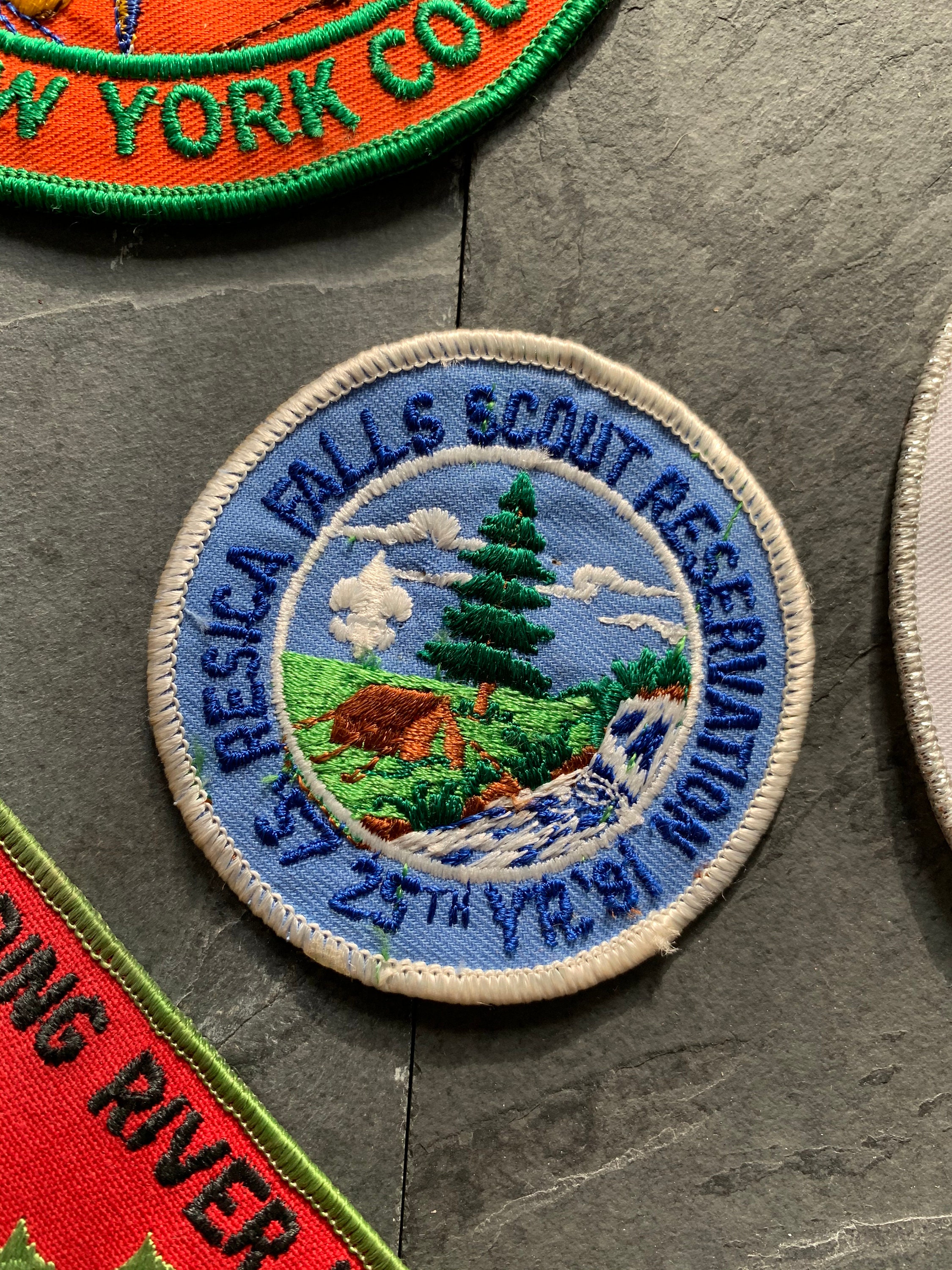Collection of 19 Vintage Boy Scouts of America Patches