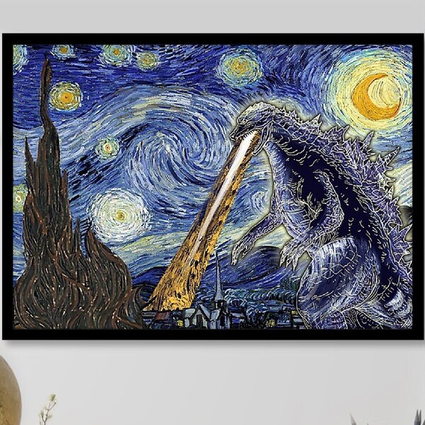 Starry Night Art - Etsy