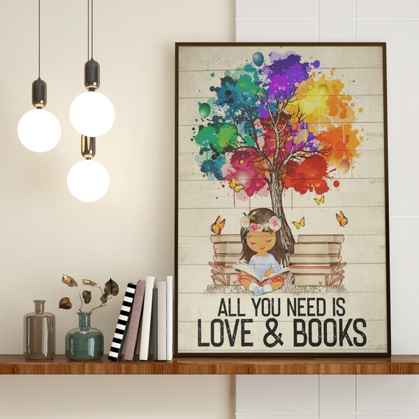 Reading Poster - Etsy