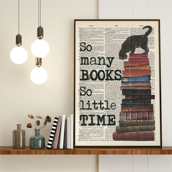 Library Wall Art - Etsy