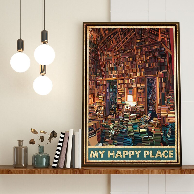 Book Lover Art - Etsy