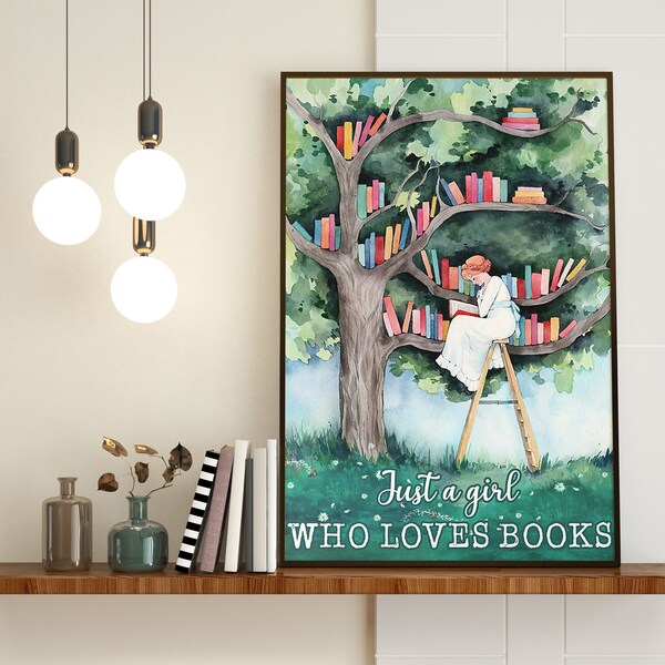 Book Poster - Etsy
