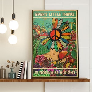 Every Little Thing is Gonna Be Alright Print Positive Poster - Etsy