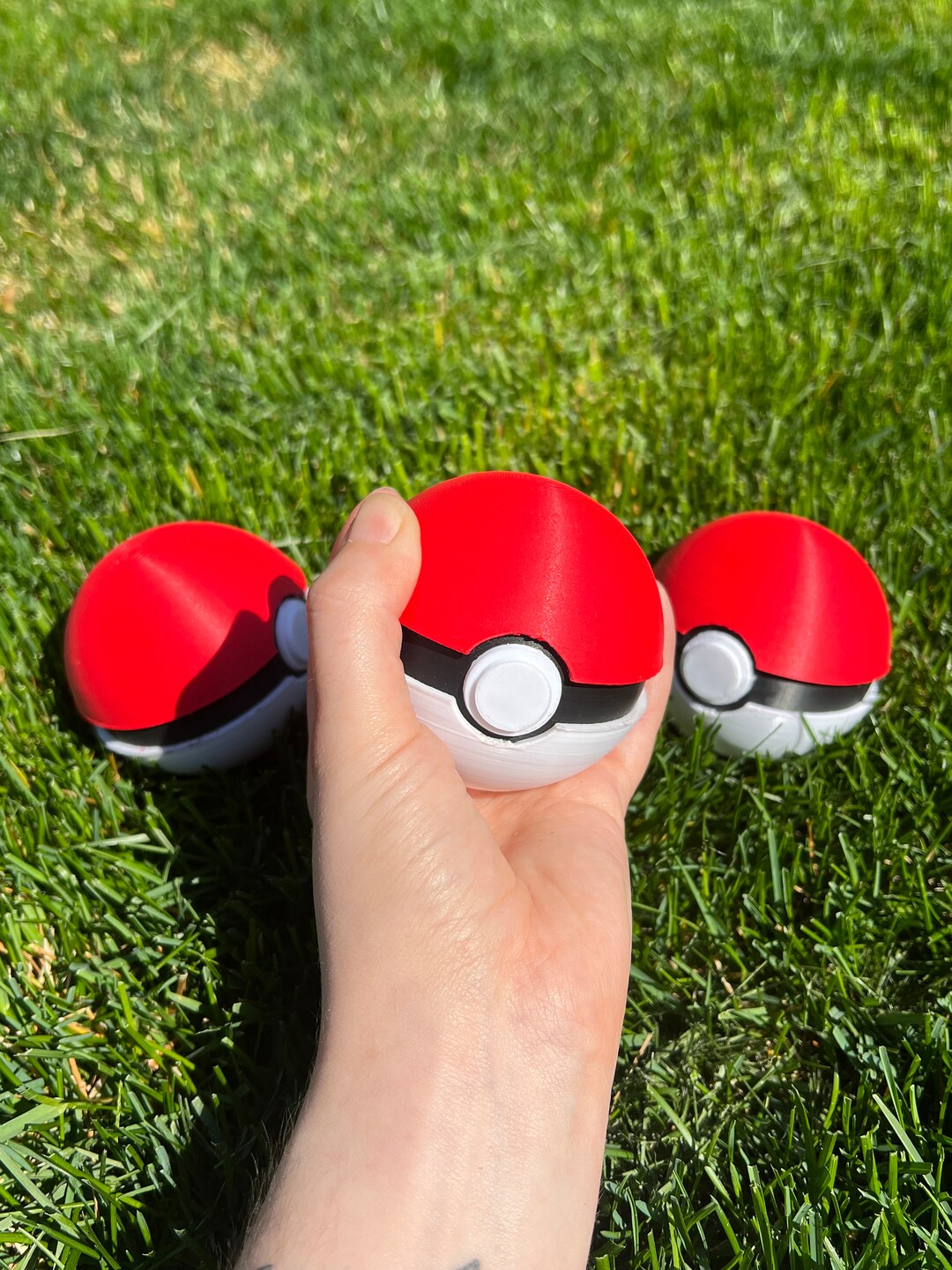 Full Size Pokeball Cosplay Replica Prop - Etsy