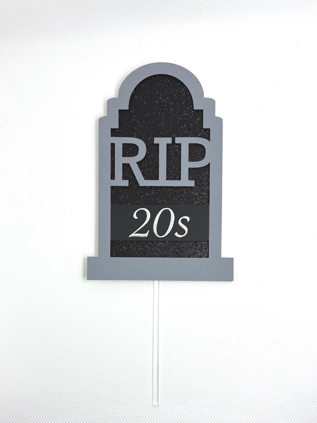 RIP 20s Cake Topper: Milestone Birthday Celebration - Etsy