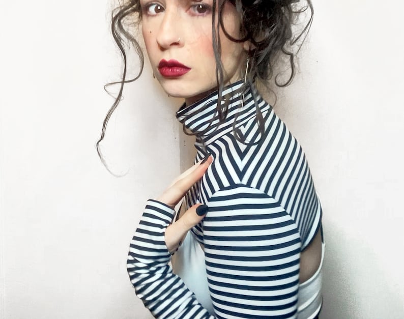 CARAPACE Shrug Turtle Neck Color & Fabric Options Custom | Etsy