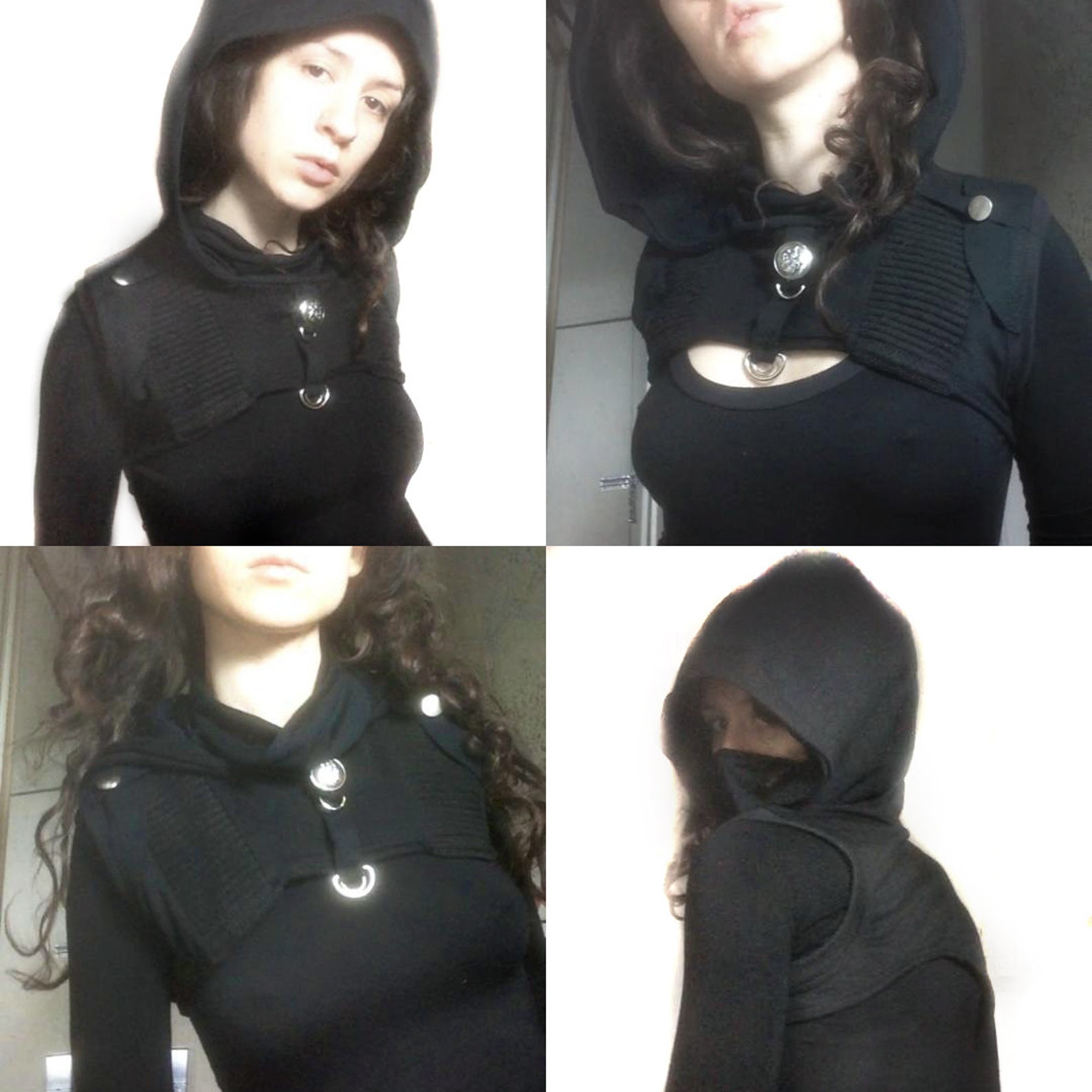 Dams VEST Deluxe Apocalypse Militant Shrug One of a Kind | Etsy