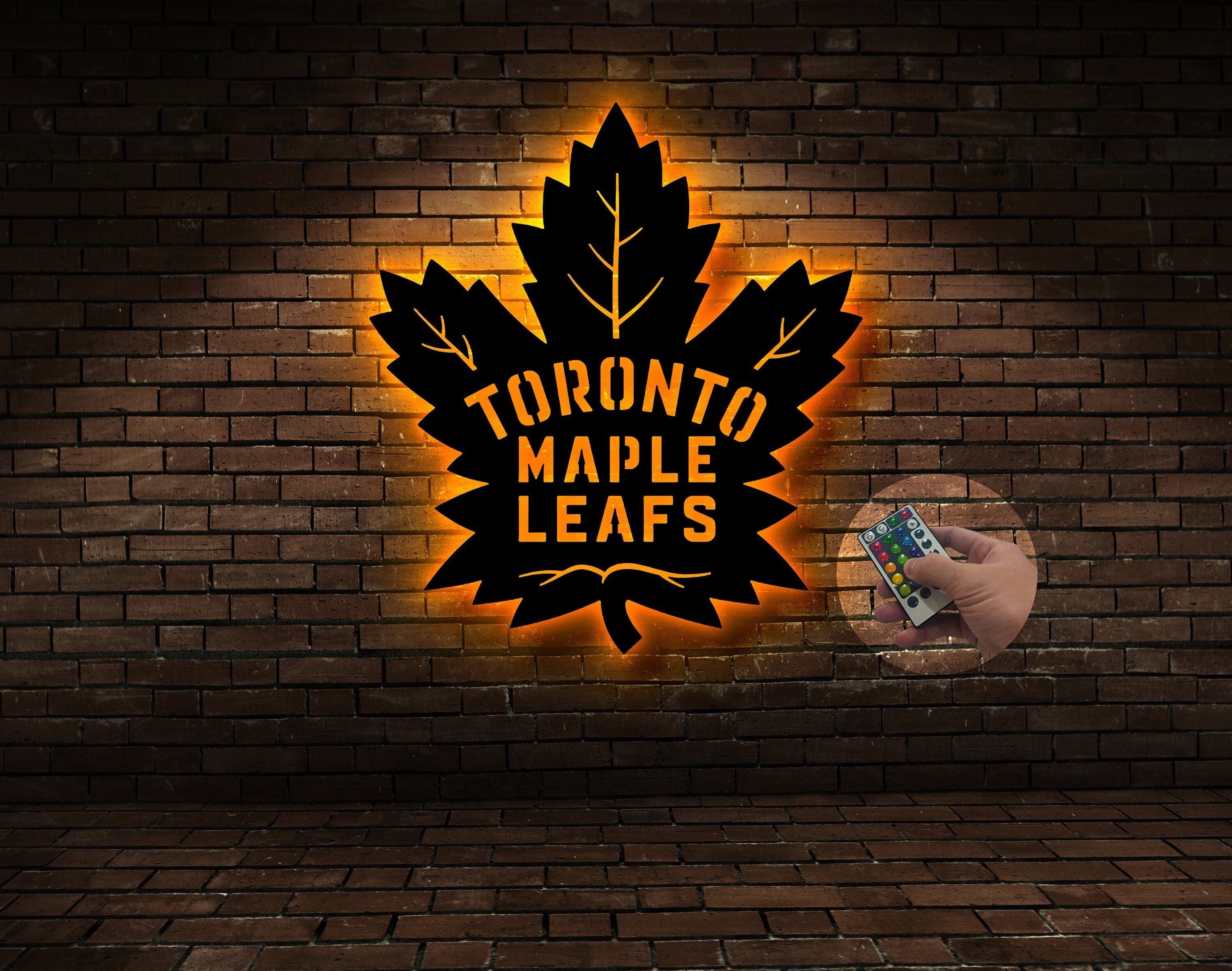 Maple Leaf Lamp - Etsy