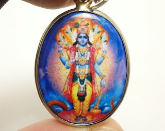 Lord Vishnu Pendant | Etsy