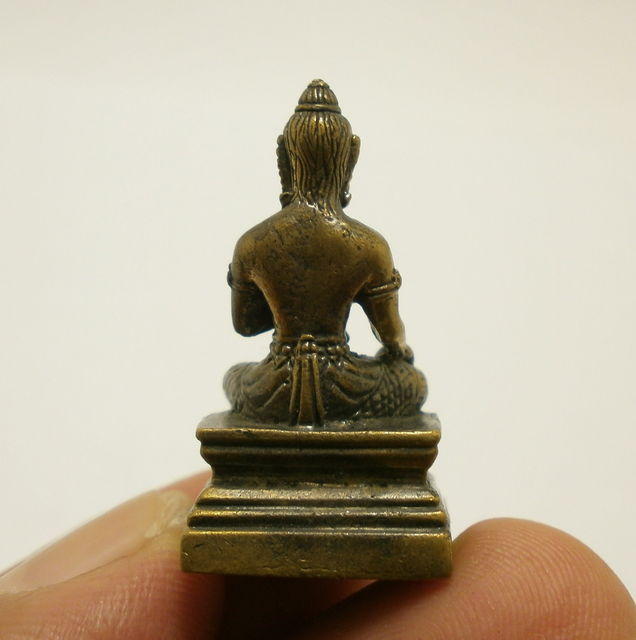 Vishvakarman hold Lotus mini statue figurine amulet God of | Etsy