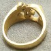Om Aum Ohm Brass Men Ring Hindu Deity God Sign Amulet Blessed for ...